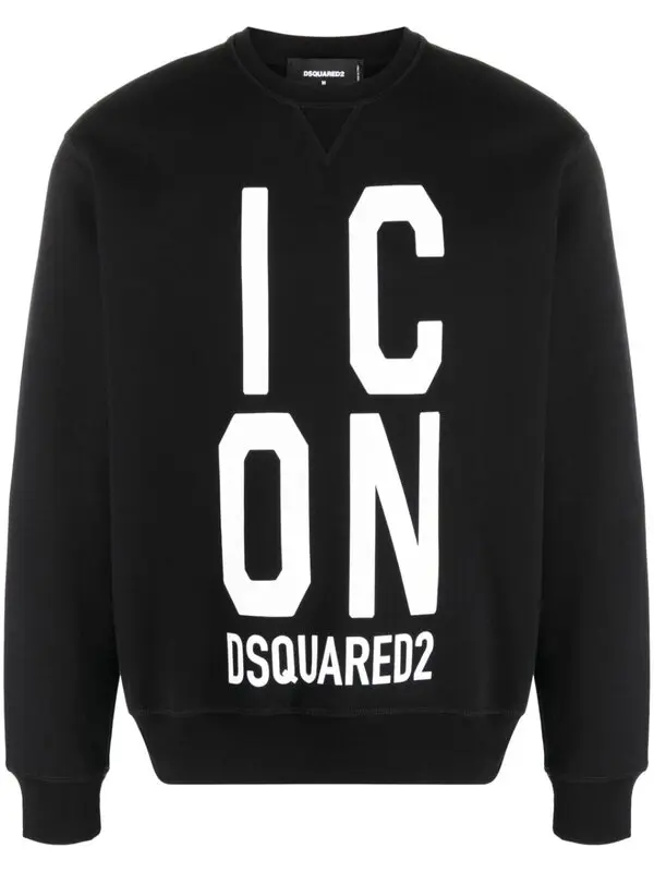 Dsquared2 Icon Logo-print Cotton Sweatshirt