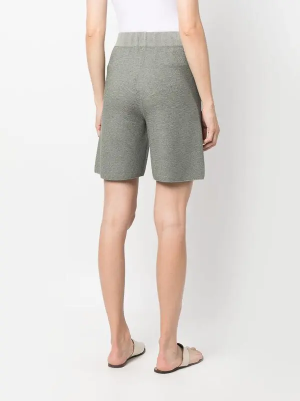 LE TRICOT PERUGIA Drawstring-waist Cotton Shorts