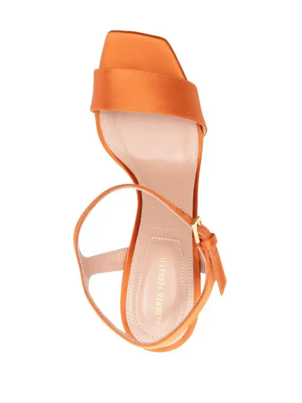 Alberta Ferretti 95mm Ankle Strap Sandals