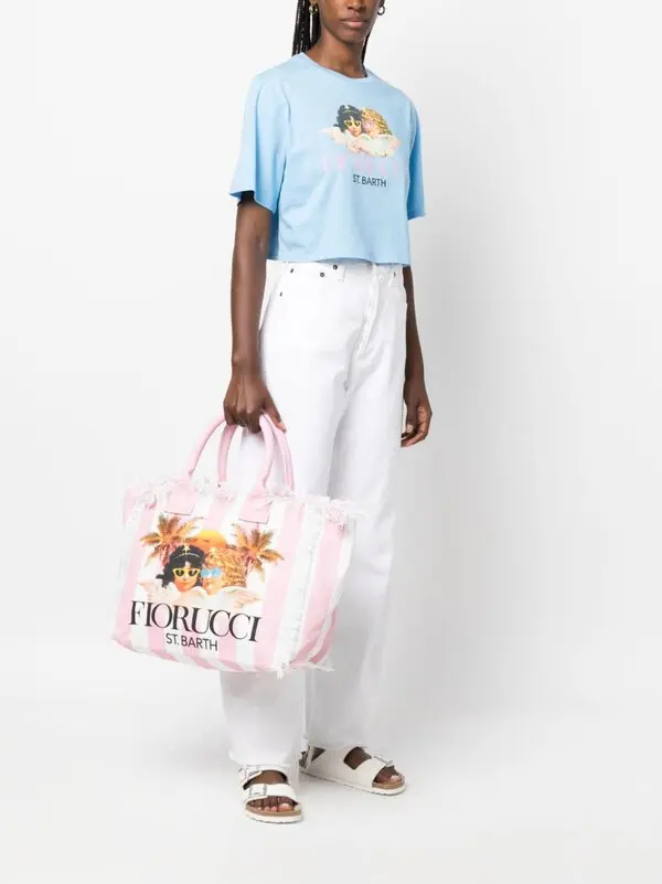 MC2 SAINT BARTH Fiorucci Vanity Beach Bag