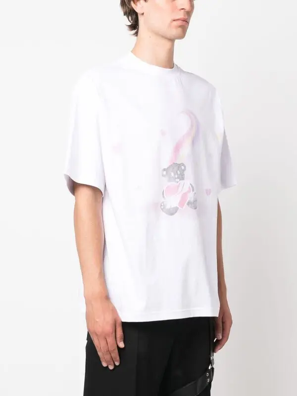 We11Done Teddy Bear Print T-shirt