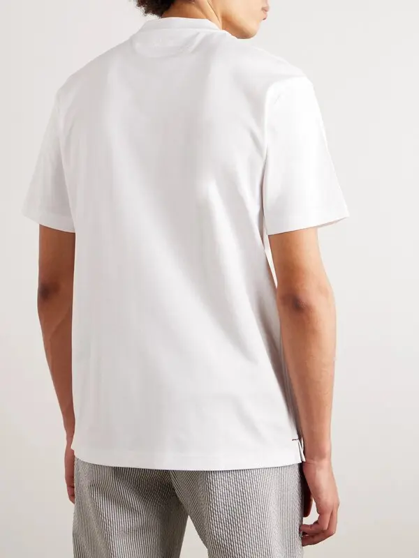 Loro Piana Ray Cotton-jersey T-shirt - White