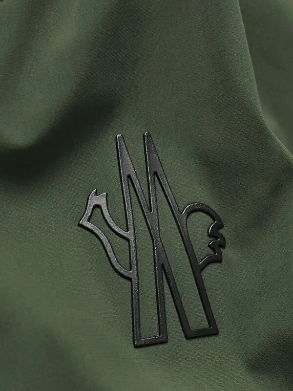 Moncler Logo-appliquéd Stretch-jersey Zip-up Base Layer