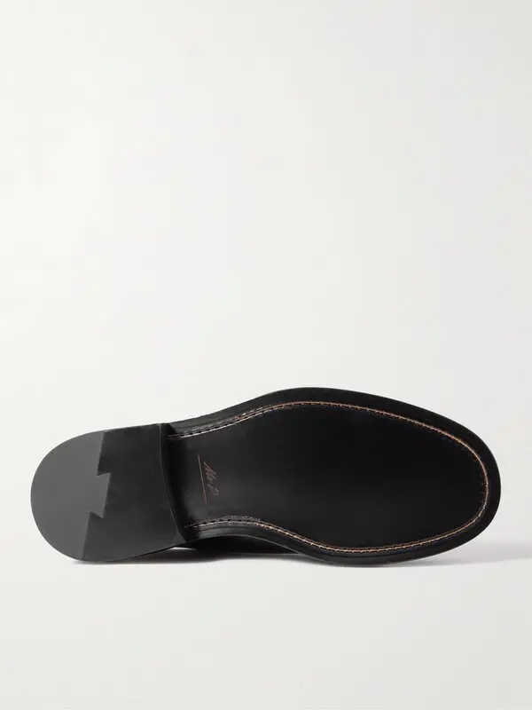 Mr P. Jacques Leather Derby Shoes - Black