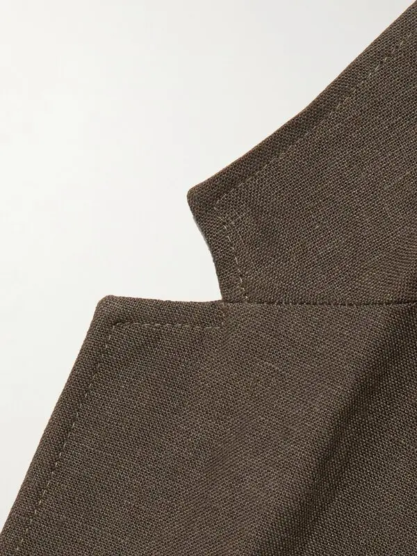 Oliver Peoples Theobald Unstructured Linen Suit Jacket