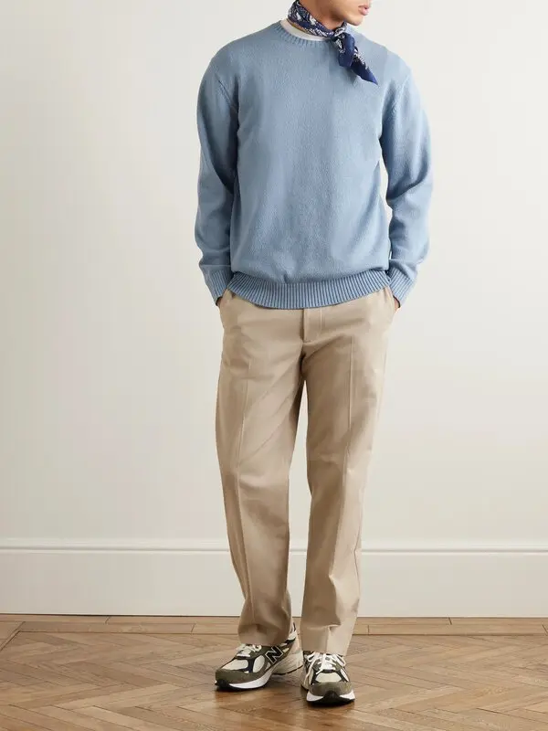 BEAMS Wool Sweater - Blue