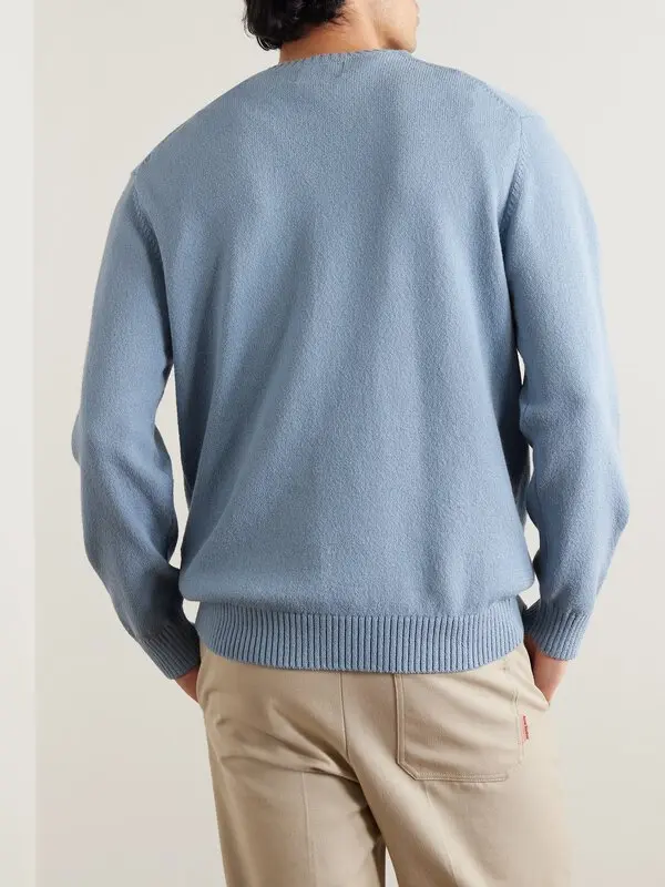 BEAMS Wool Sweater - Blue