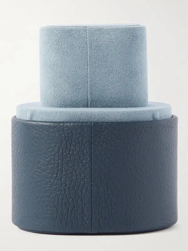 CHARLES SIMON Theo Full-grain Leather Watch Roll