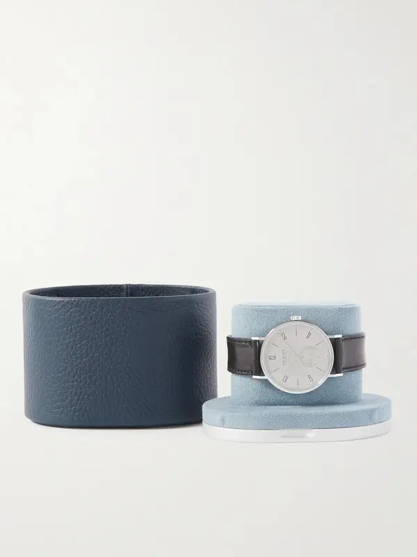 CHARLES SIMON Theo Full-grain Leather Watch Roll