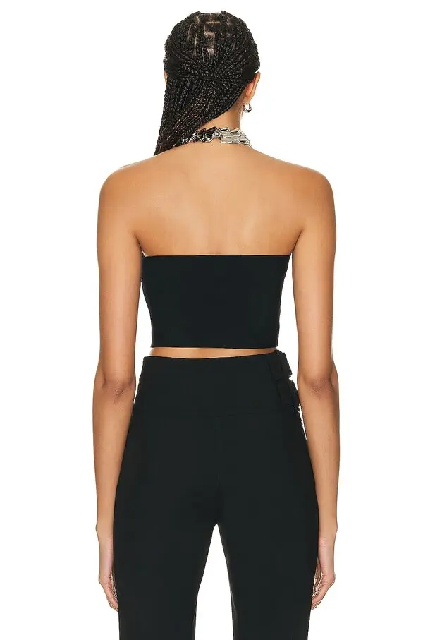 Alaïa Bandeau Top - Noir Ala?a