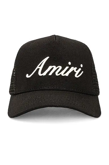 Amiri Script Trucker Hat