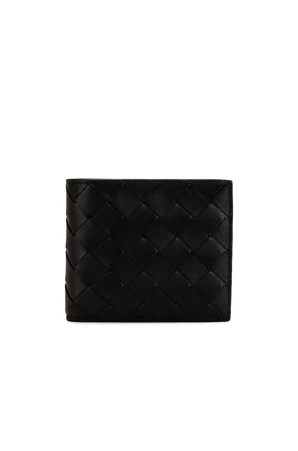 Bottega Veneta Wallet - Black & Silver