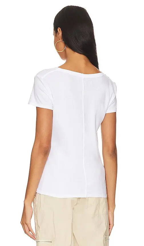 Enza Costa Perfect V Neck Top