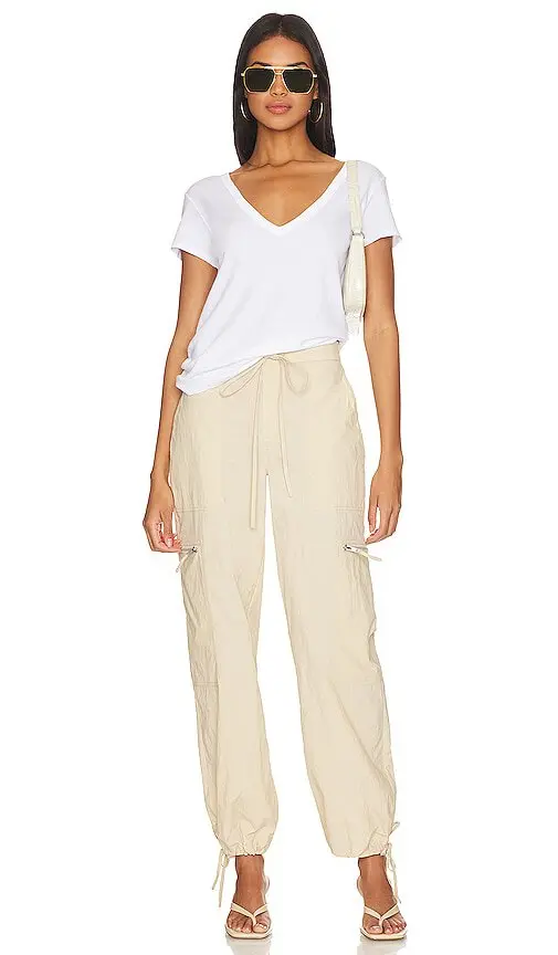 Enza Costa Perfect V Neck Top