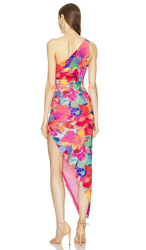 giorgia asymmetrical midi dress NWT Shona Joy Giorgia Asymmetrical Midi Dress Size 2 D11