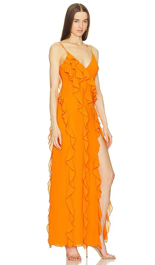 Nbd Nehna Gown - Bright Orange