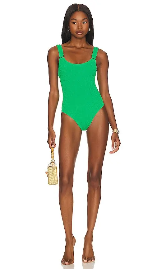 Hunza G Domino One Piece - Emerald