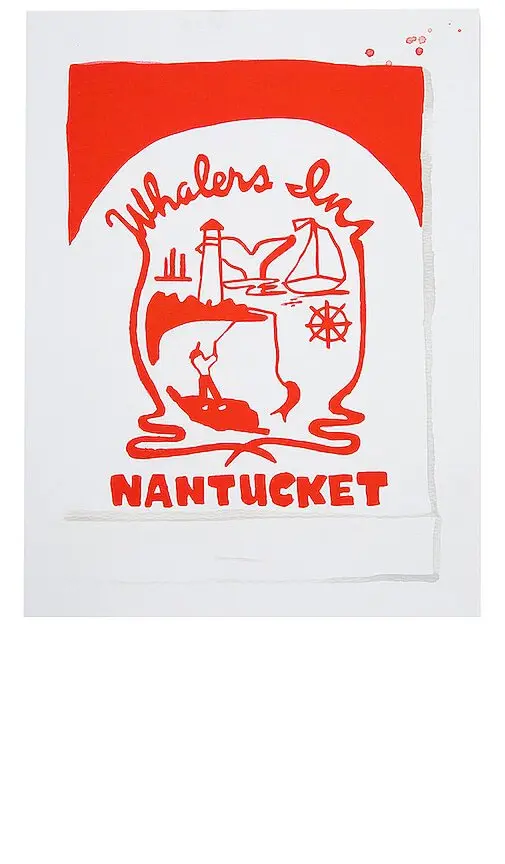 FURBISH 5x7 Nantucket Print In White - N,a