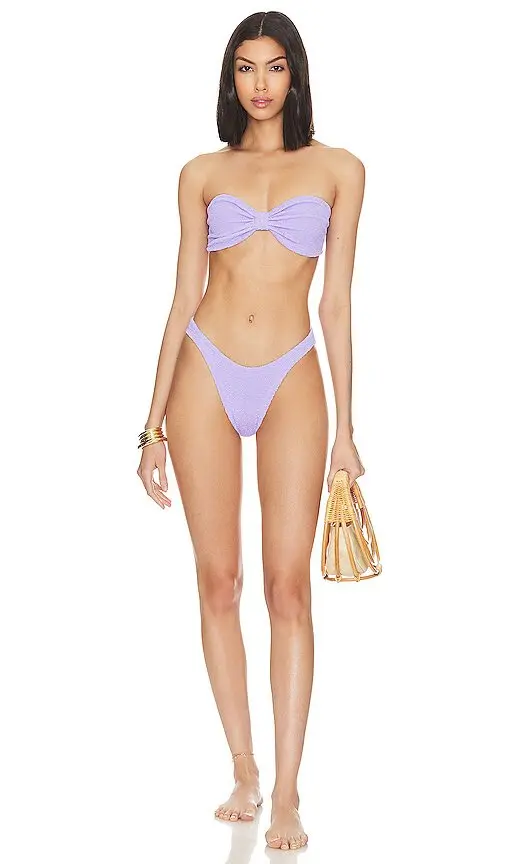 Hunza G Jean Bikini Set - Lilac