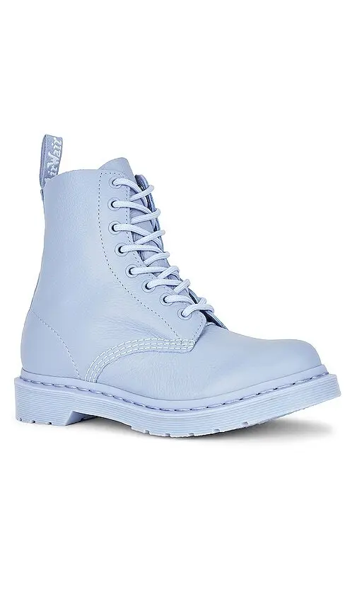 Dr. Martens 1460 Pascal Mono Virginia Boot In Blue