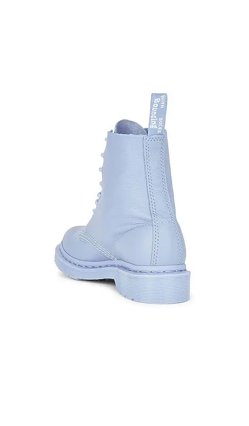Dr. Martens 1460 Pascal Mono Virginia Boot In Blue