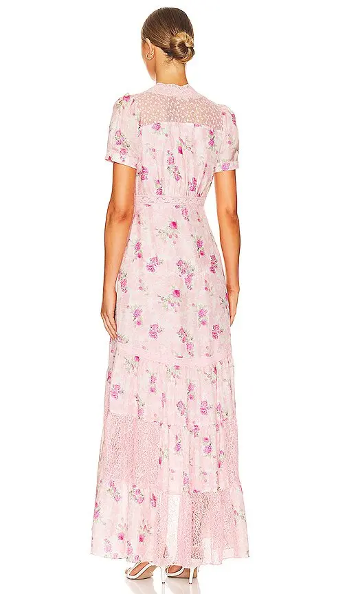 LoveShackFancy Tink Dress In Pink