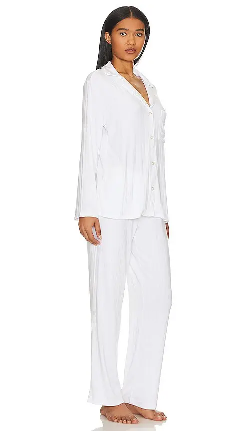 Eberjey Gisele Rib Long Pj Set