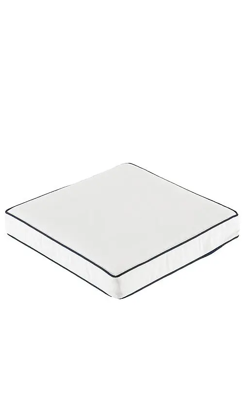 BUSINESS & PLEASURE Seat Cushion In White