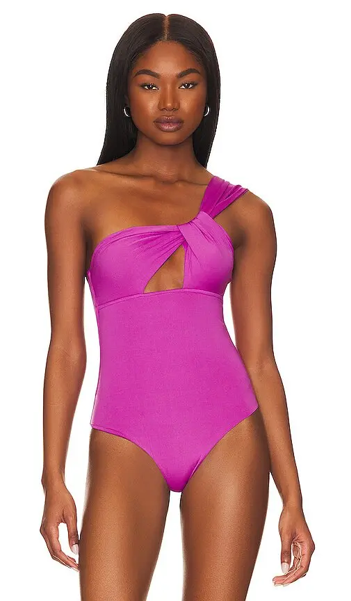 Superdown Jimena One Shoulder Bodysuit