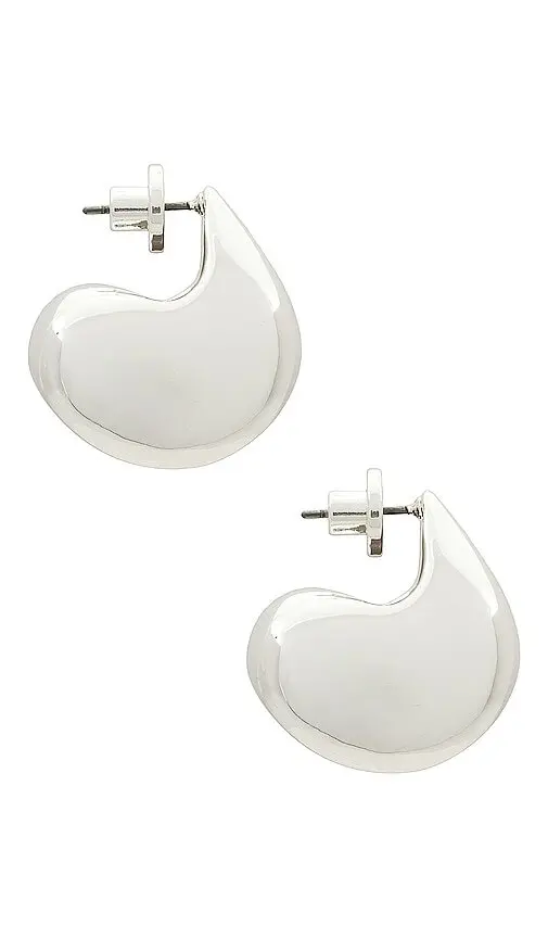 Jenny Bird Nouveaux Puff Earrings - Silver