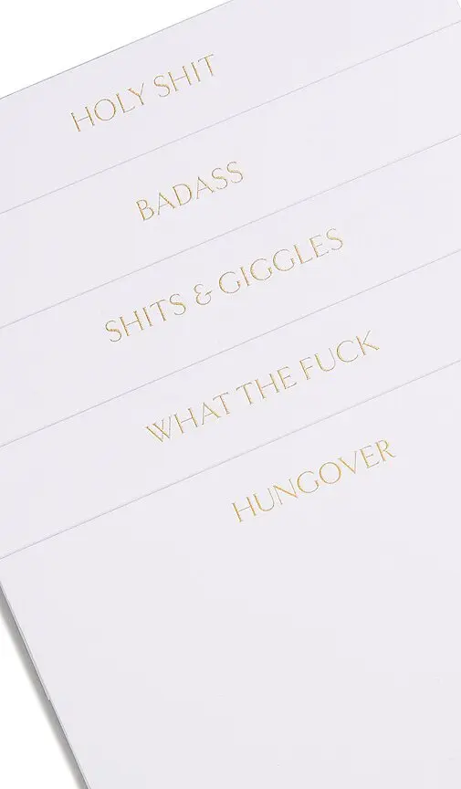 DEAR ANNABELLE Naughty Notecard Set