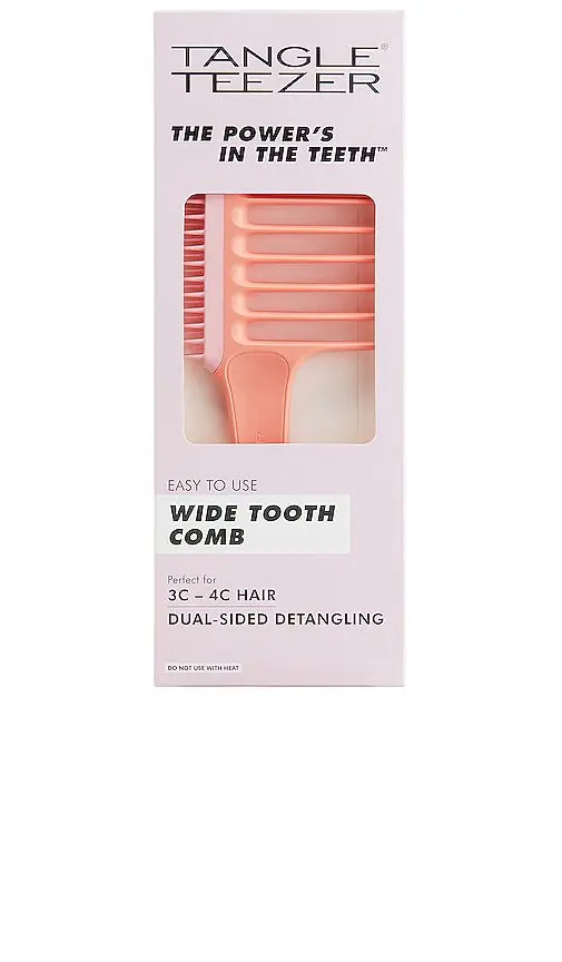 TANGLE TEEZER Wide Tooth Comb - Peach