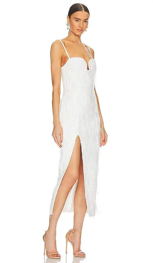 ELLIATT Judith Fringe Sequin Dress