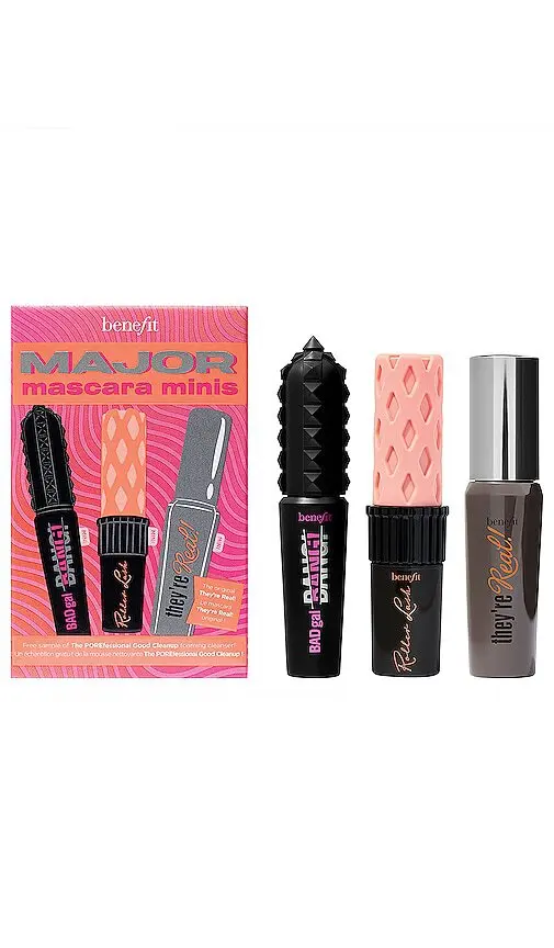 BENEFIT COSMETICS Major Mascara Mini Set In Beauty: Multi