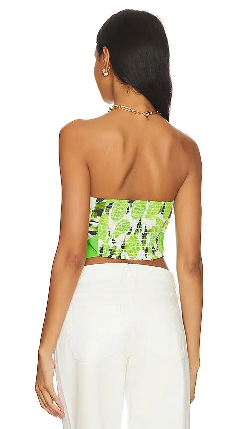Steve Madden Brandy Top In Green