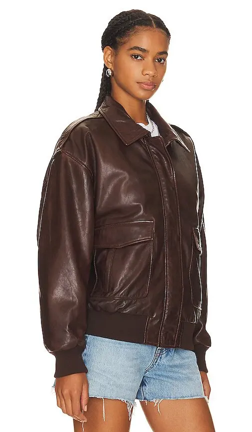 LAMARQUE Tatum Jacket In Chocolate