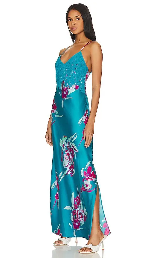 Free People Forever Yours Maxi Dress In River Combo - 55% Off | Editorialist