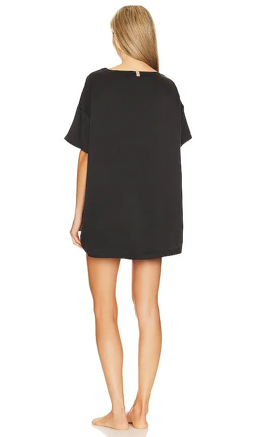 Lunya Washable Silk Tee Set - Immersed Black