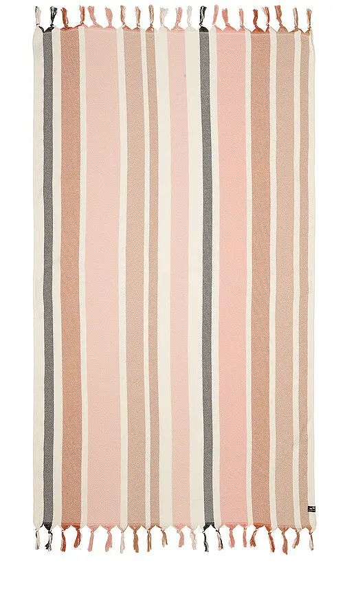 SLOWTIDE Zoey Turkish Towel In Tan - Pastel