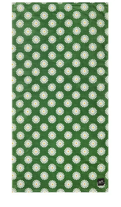 SLOWTIDE Sun Dazed Beach Towel - Green