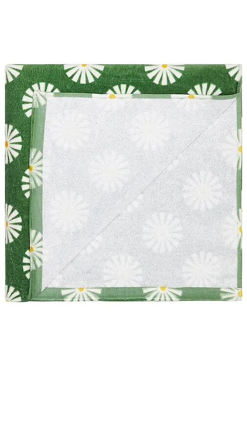 SLOWTIDE Sun Dazed Beach Towel - Green