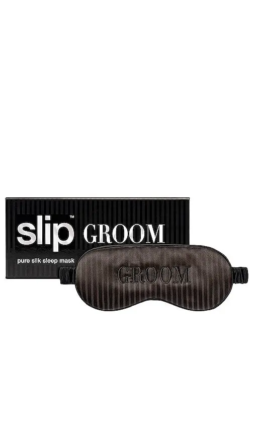 Slip Pure Silk Sleep Mask Bridal Collection - Groom
