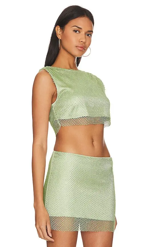 CAMILA COELHO Tropez Crop Top