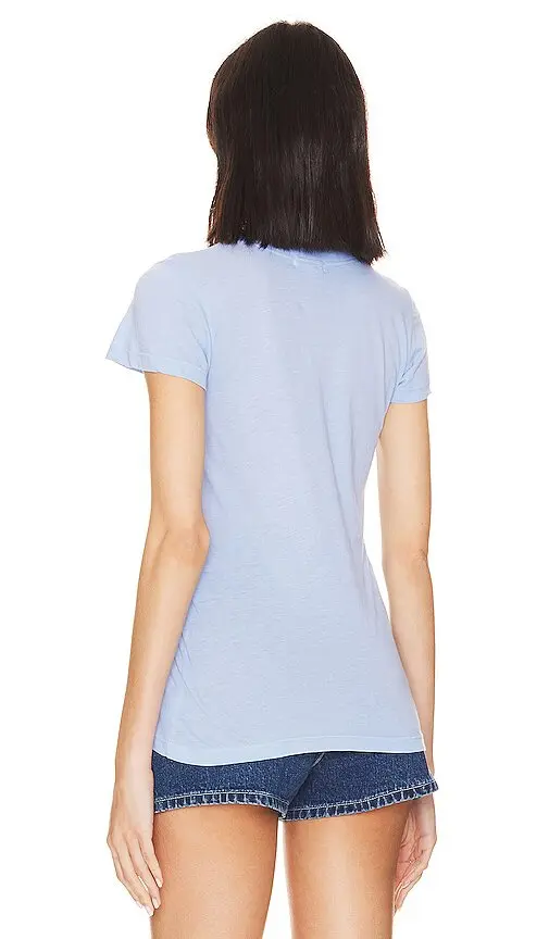 Lamade Crew Neck Tee In Baby Blue
