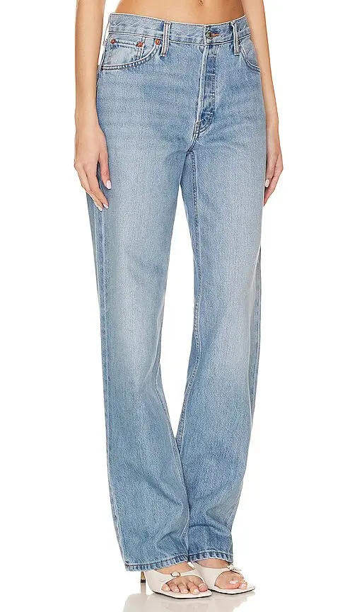 RE/DONE Originals The Long Loose Jeans - Wasted Indigo