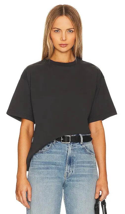 WAO The Relaxed Tee - Washed Black