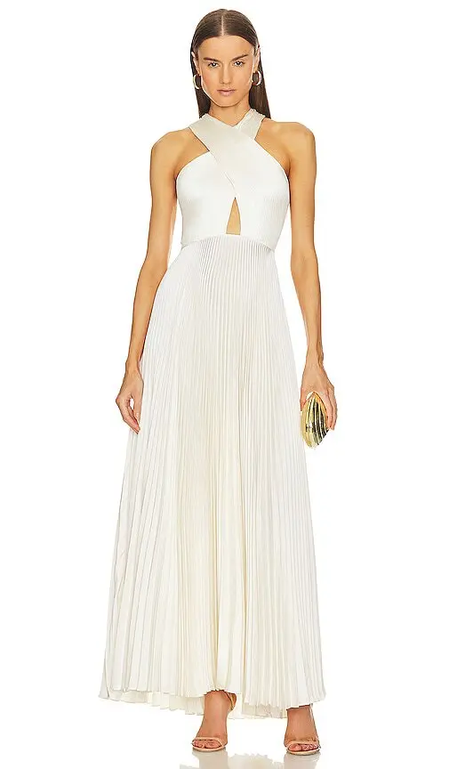 athena pleated dress Athena Maxi Dress