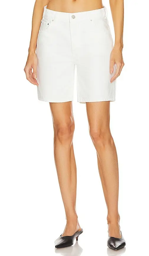 ANINE BING Gavin Short In White
