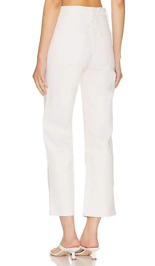 MOTHER The Bee's Knees Rambler Zip Ankle Jeans - Act Natural