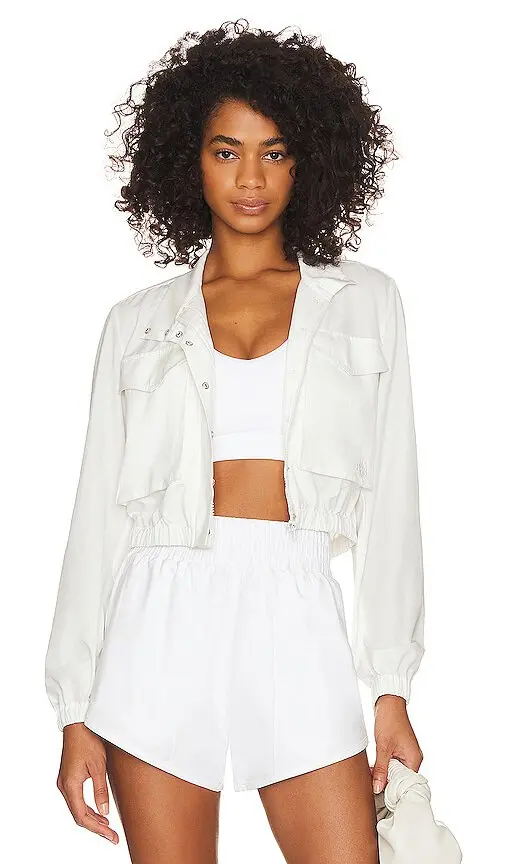 WELLBEING + BEINGWELL Aspyn Cropped Jacket